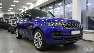 Range Rover - Hexis Neon Blue Gloss Hexis