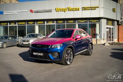 Geely Tugella – Hot Pink TeckWrap